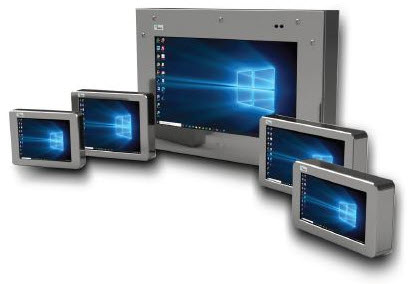 Model # 2155AA, 42" Display NEMA 4X Standalone Washdown Monitor On ...