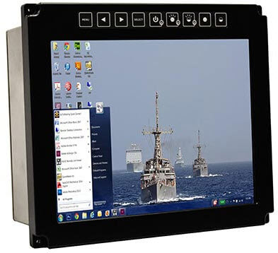Model # 2472MA, 12.1" Rugged Panel Mount Military Monitor On Daisy Data ...