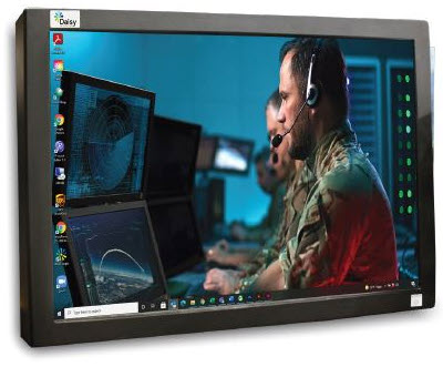 2936Mx Series: 27" Rugged LCD Military Display On Daisy Data Displays, Inc.