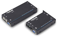 Model # 5539, Black Box USB KVM Transmitter and Receiver Set, Stand ...