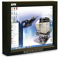 Model # 2929AB, 20.1" NEMA 1 Industrial Monitor On Daisy Data Displays ...